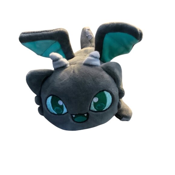 Aphmau | Toys | Aphmau Dragon Cat Plush Toy Gray Teal Stuffed Animal ...